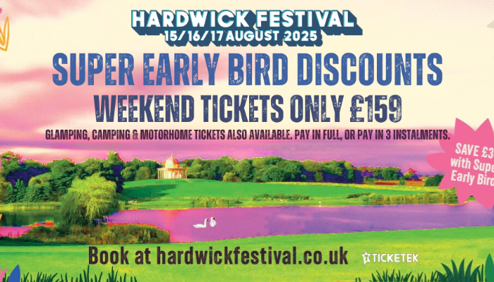 Hardwick Festival 2025 tickets | Tours and Events | Ticketek UK